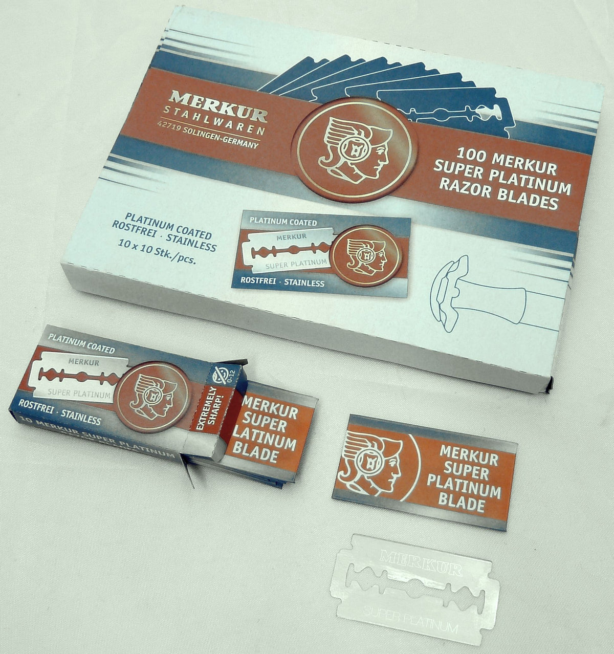 Wholesale distributor of Merkur Super Platinum Double Edge Safety Razor ...